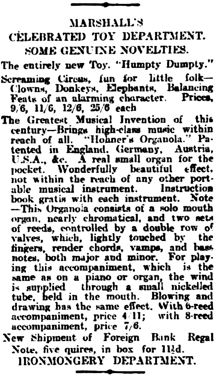 Marshall’s Portable Music Machine – Harmonica Riff Raff